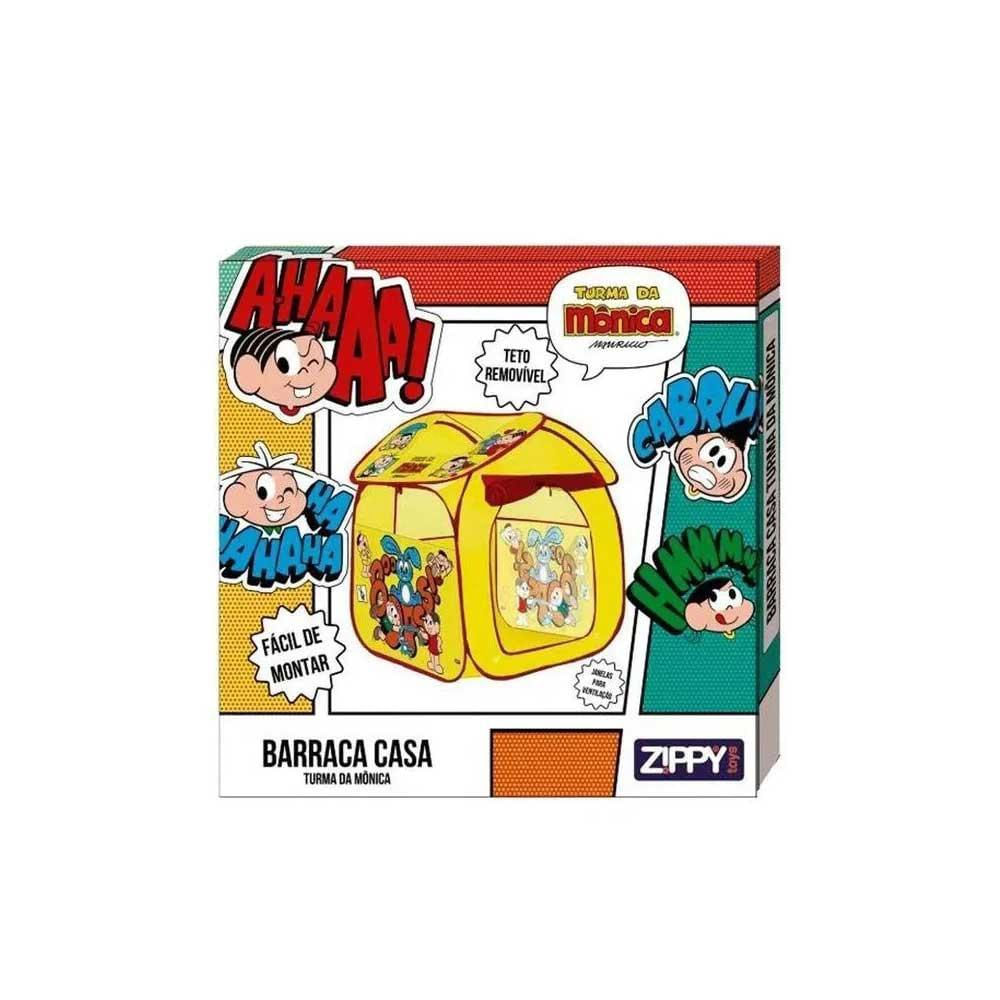 Barraca Infantil Casa Turma da Mônica Zippy Toys Ref.7298 em Promoção ...