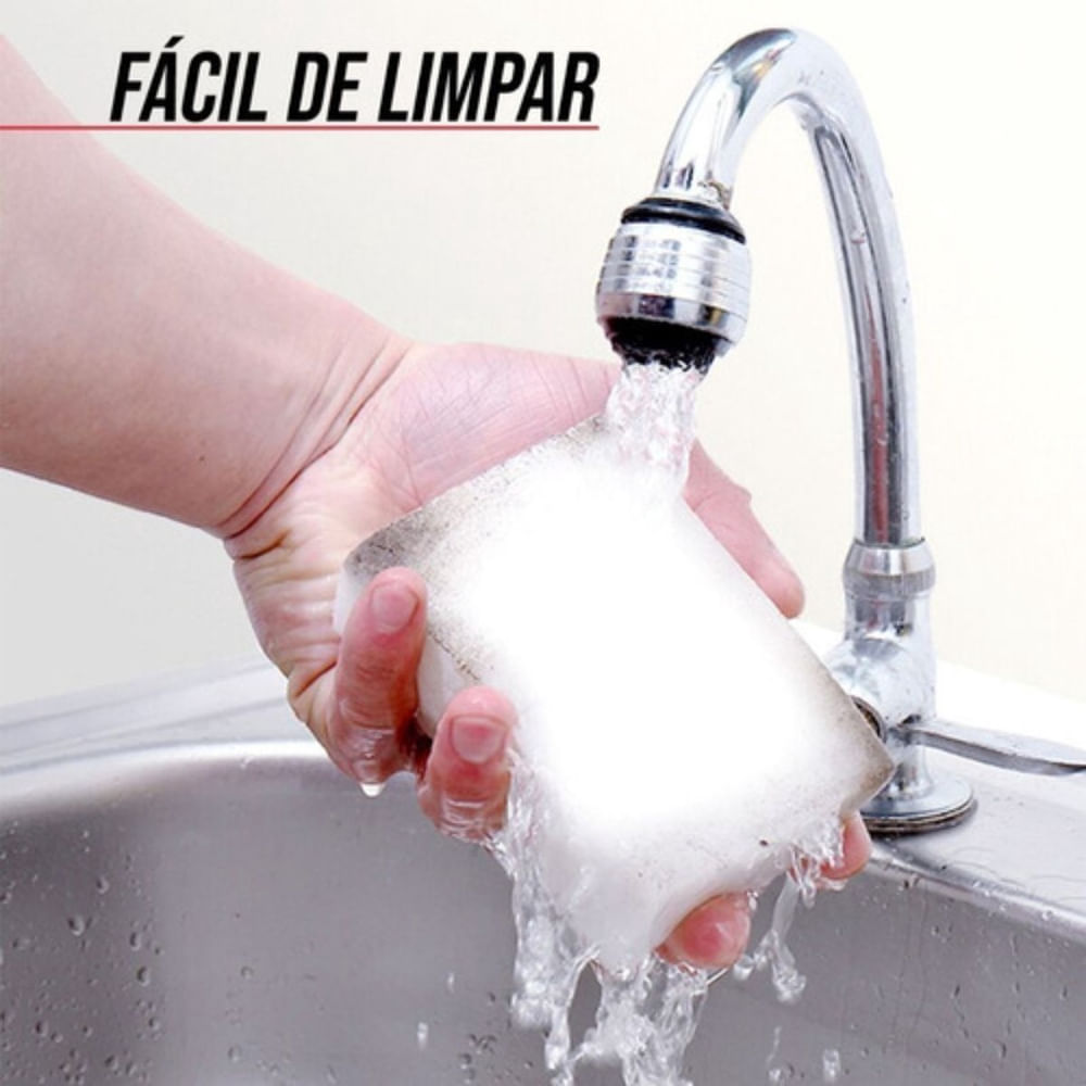 Kit 10 Esponja magica max clean-melamínica branca Clink em Promoção ...