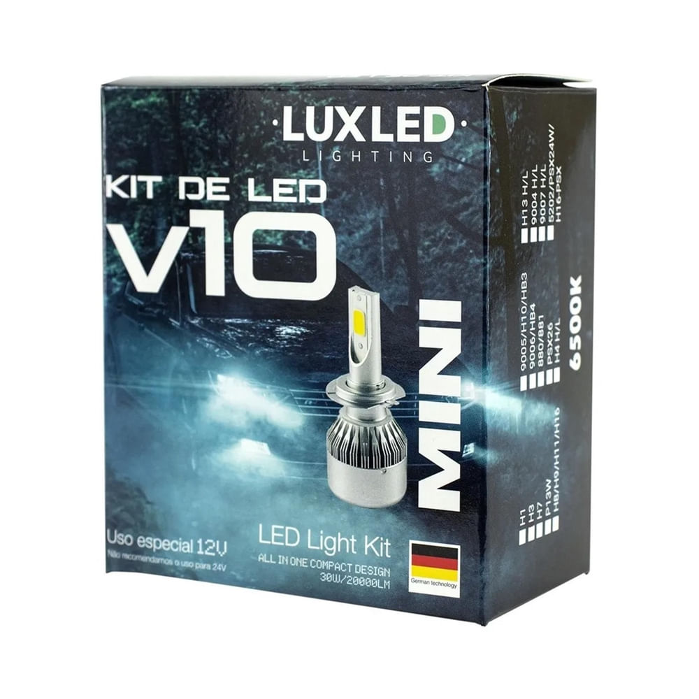 Kit Ultra Led Honda City 2009/2014 20000 Lúmens 6500K H4 em Promoção ...