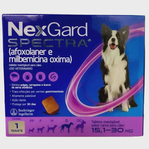 Nexgard spectra G cães de 15,1 A 30KG em Promoção | Ofertas na ...