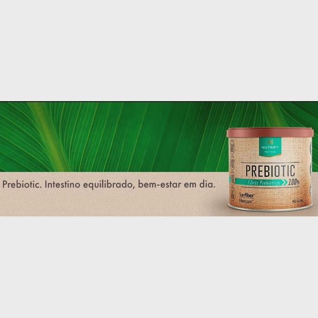 Prebiotic fibras alimentares neutro 210G - nutrify em Promoção ...