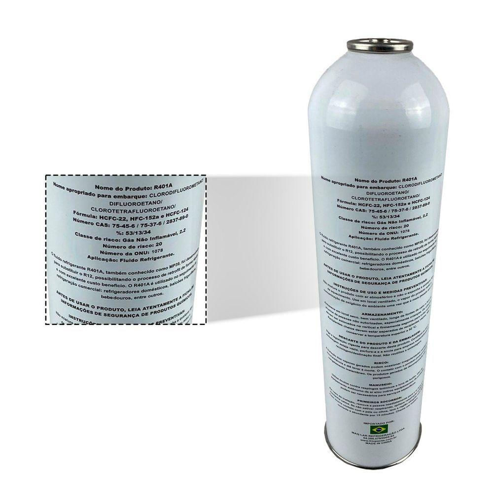 Gás Refrigerante R401a 750g em Promoção | Ofertas na Americanas ...