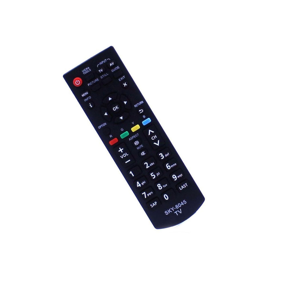 Controle Remoto Para Tv Panasonic Lcd Viera Tools Tc 40D400B em ...