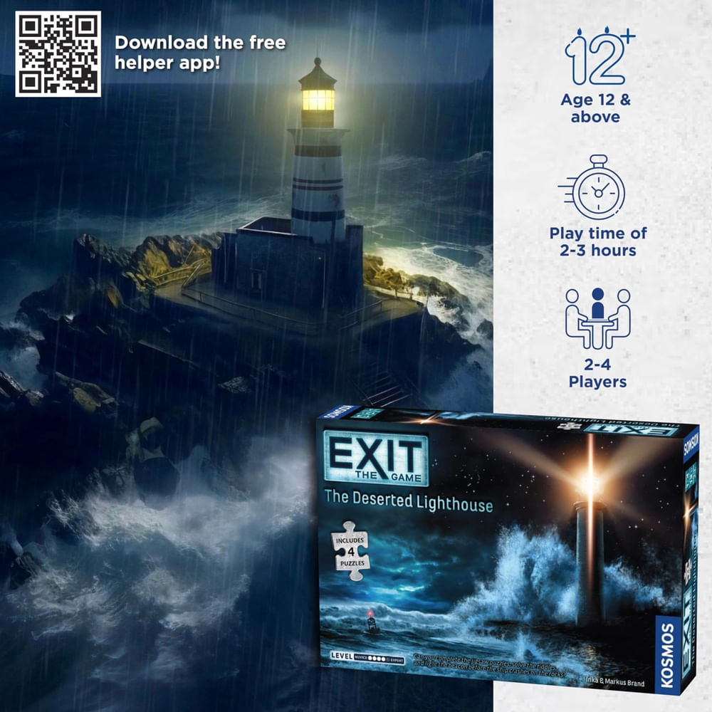 Jogo de Tabuleiro Thames & Kosmos exit: The Deserted Lighthouse em ...