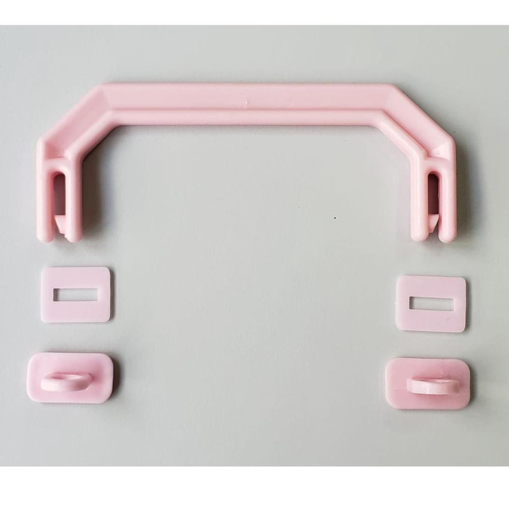 Kit Alça para Maleta Executiva Rosa Bebê - 10 unidades em Promoção ...