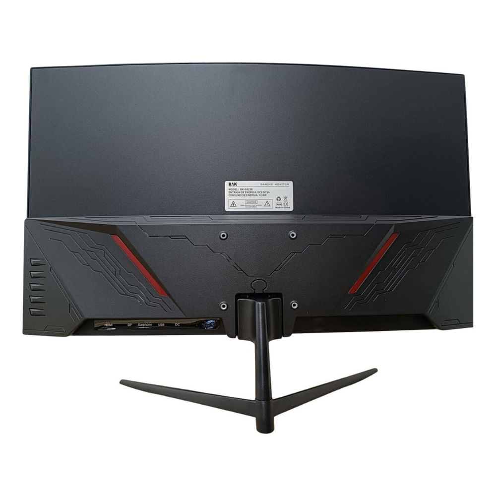 Monitor Gamer Curvada Curva Led 24 polegada Bivolt Ultra Slim Tela ...