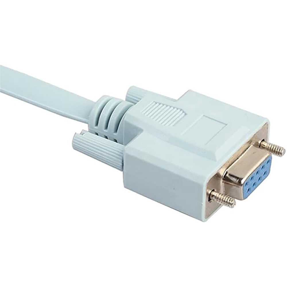 Cabo Serial Lan Rj45 Ethernet X Rs232 Db9 Novo 1,50 Metros em Promoção ...