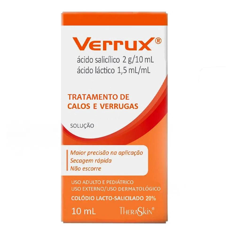 Verrux Solução Dermatológica 10ml Com Aplicador em Promoção | Ofertas ...