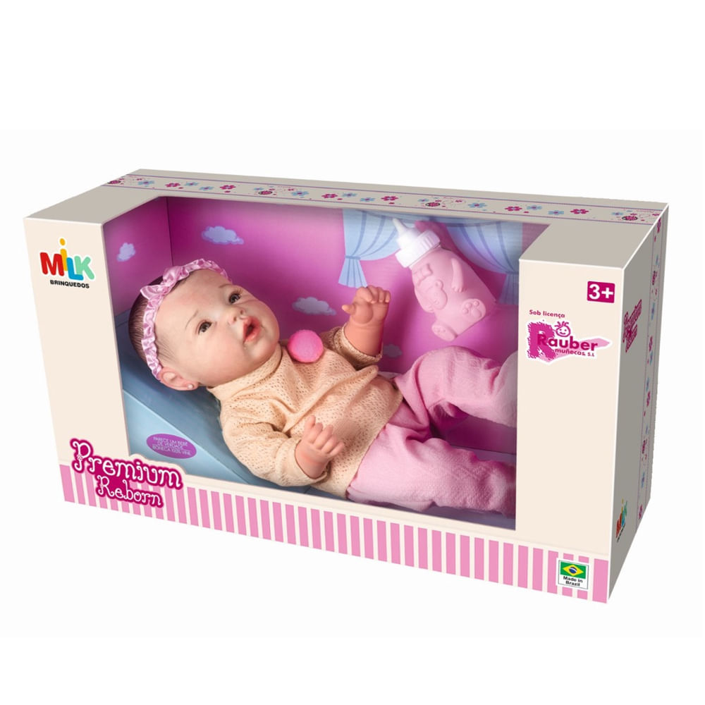 Boneca Reborn Realista Recém Nascido c/ Banheira Para Banho em Promoção ...
