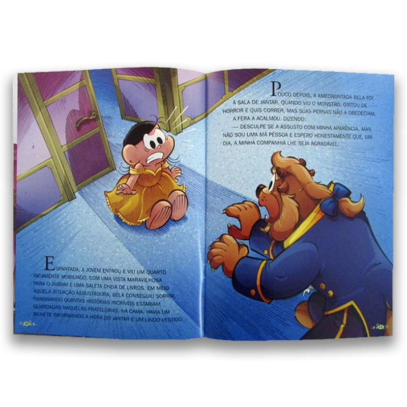 Livro - Turma da Mônica - clássicos Para sempre - A Bela e a Fera em ...