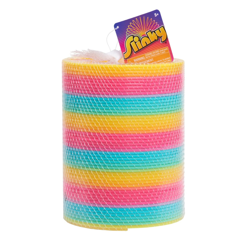 Fidget Toy Just Play Extreme Rainbow Slinky para crianças a partir de 5 ...