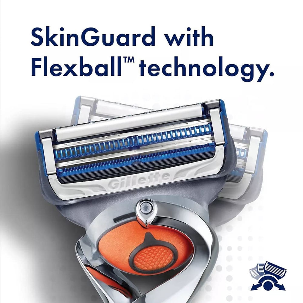 Recargas Razor Gillette SkinGuard Power masculinas com mais de 13 ...