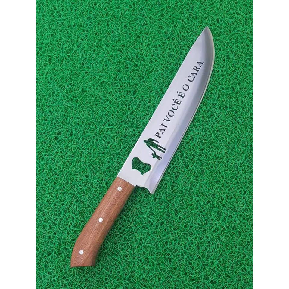 Faca Super Premium pai voce é O cara Aço Inox com Estilo, Elegância e ...