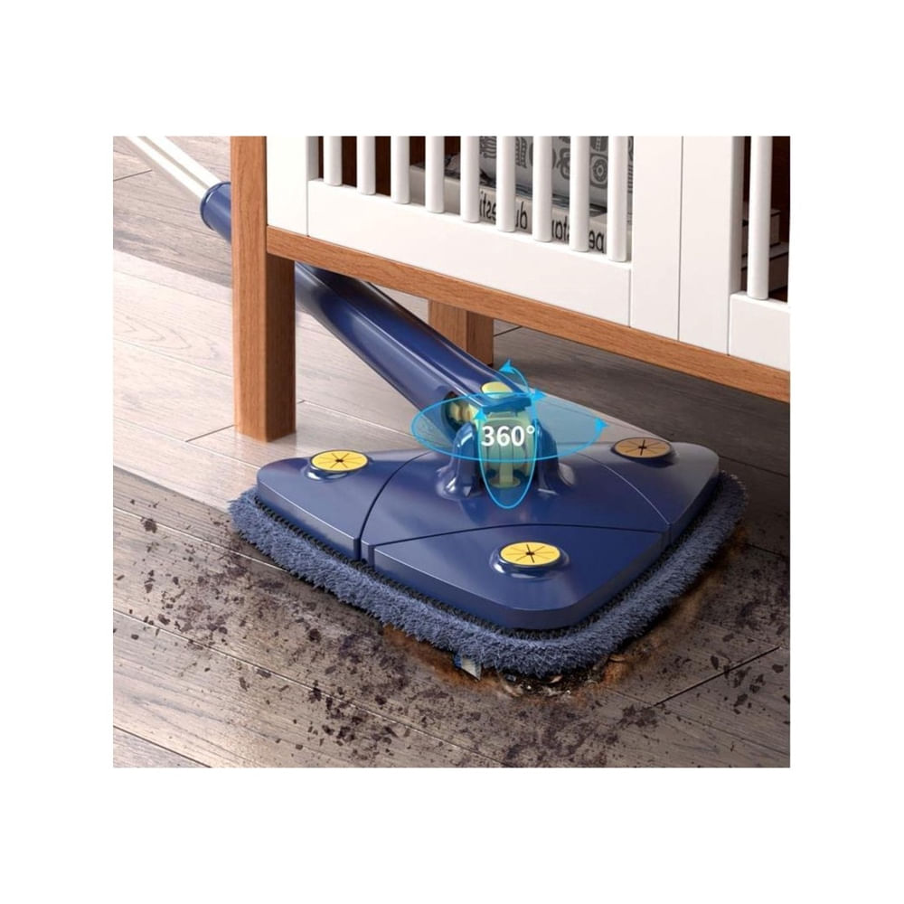 Rodo Mop Rodo Pano De Chão Microfibra Cabo Triangulo Limpeza em ...