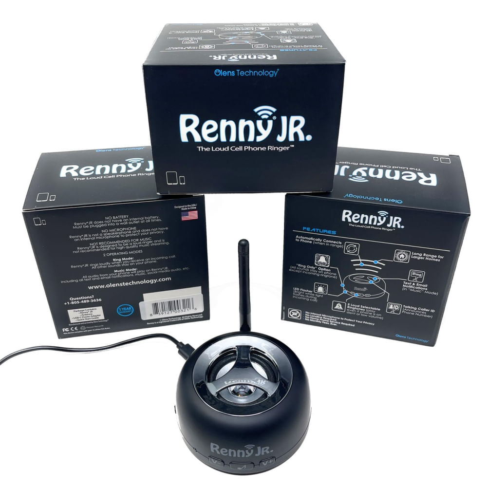 Amplificador Ringer de telefone celular Flasher renny para deficientes ...