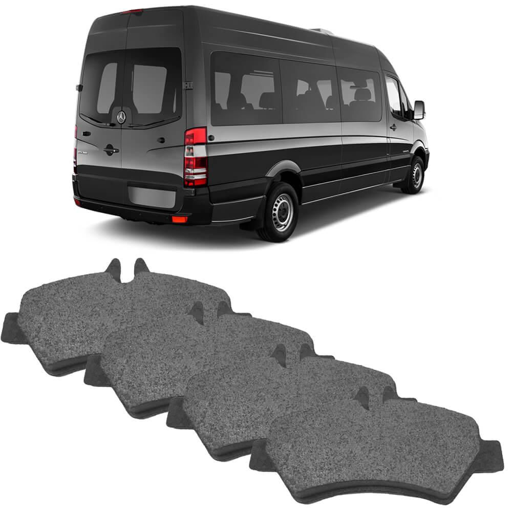 Kit Pastilha Freio Traseira mb Sprinter 311 415 2012 a 2019 Willtec ...