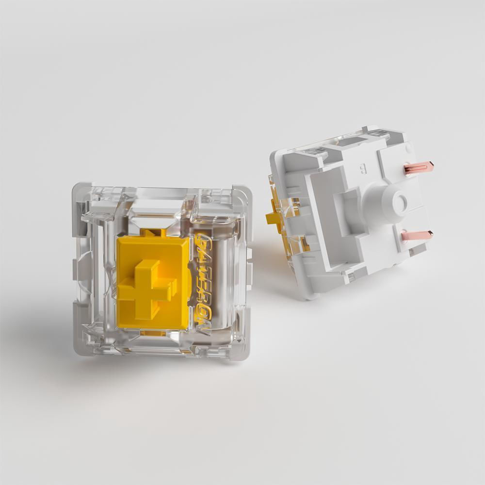 Switch De Teclado Akko Gateron Yellow Lubbed Kit 45 Unidades em ...