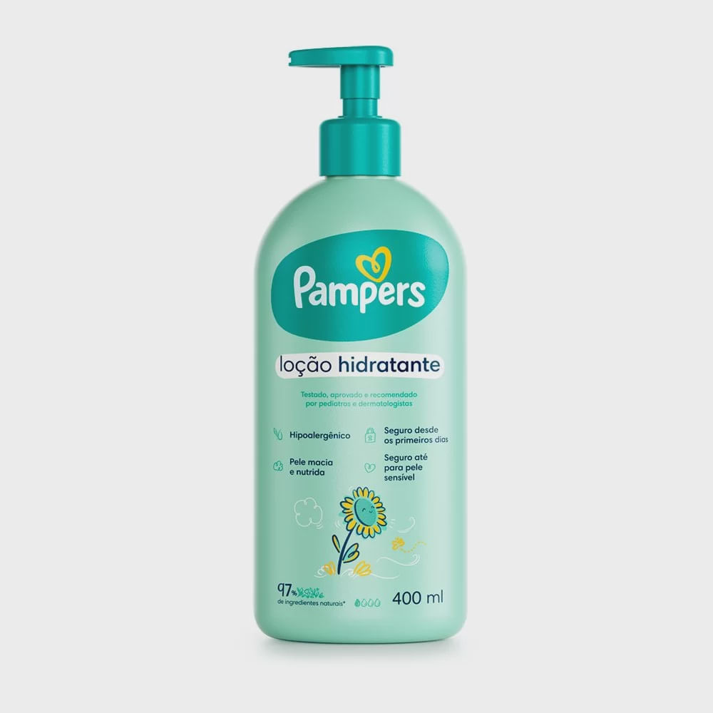 Loção hidratante pampers girassol 400ML em Promoção | Ofertas na Americanas