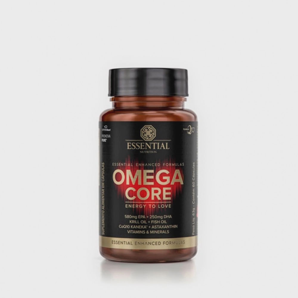 Omega Core (60 Cápsulas) - Essential Nutrition em Promoção | Ofertas na ...