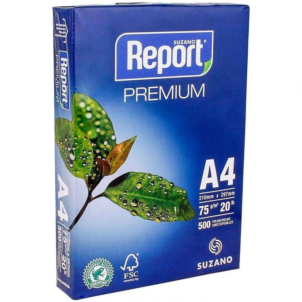 Resma De Papel A4 Suzano Report Premium em Promoção | Ofertas na Americanas