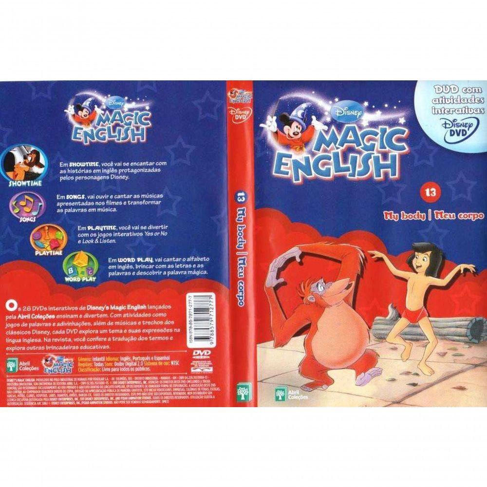 Dvd Disney Magic English Volume 13 Meu Corpo em Promoção | Ofertas na ...