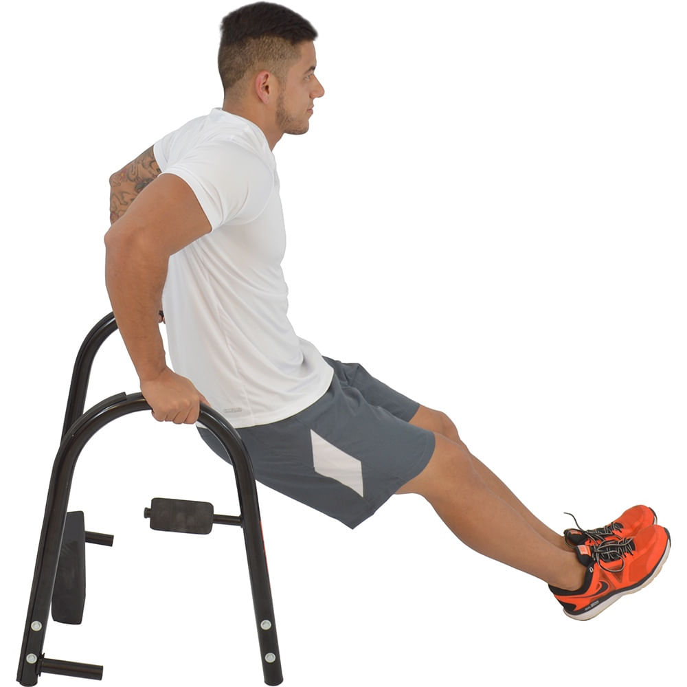 Aparelho Abdominal Ab-Three Profissional com suporte para Anilhas em ...