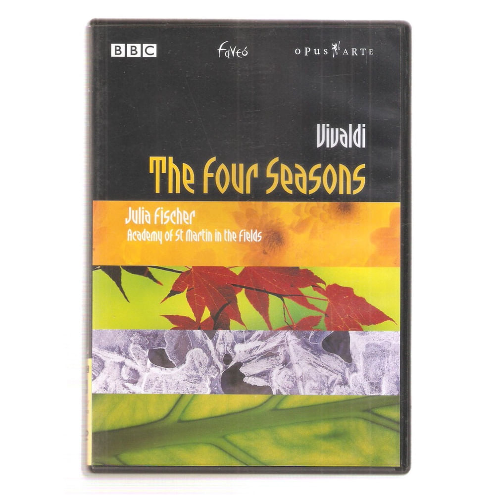 Dvd the four seasons - antonio vivaldi - julia fischer em Promoção ...