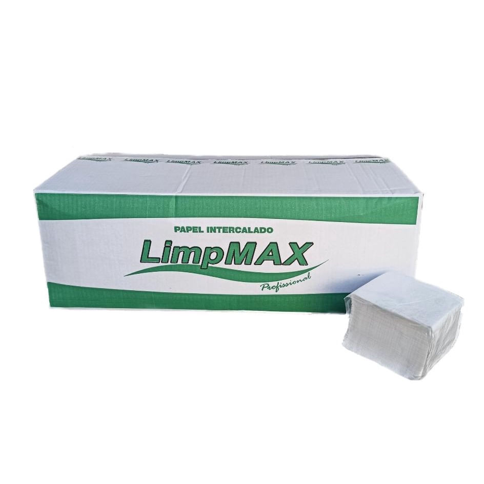 Papel Higiênico Intercalado 10cm x 21cm folhas simples 100% celulose ...