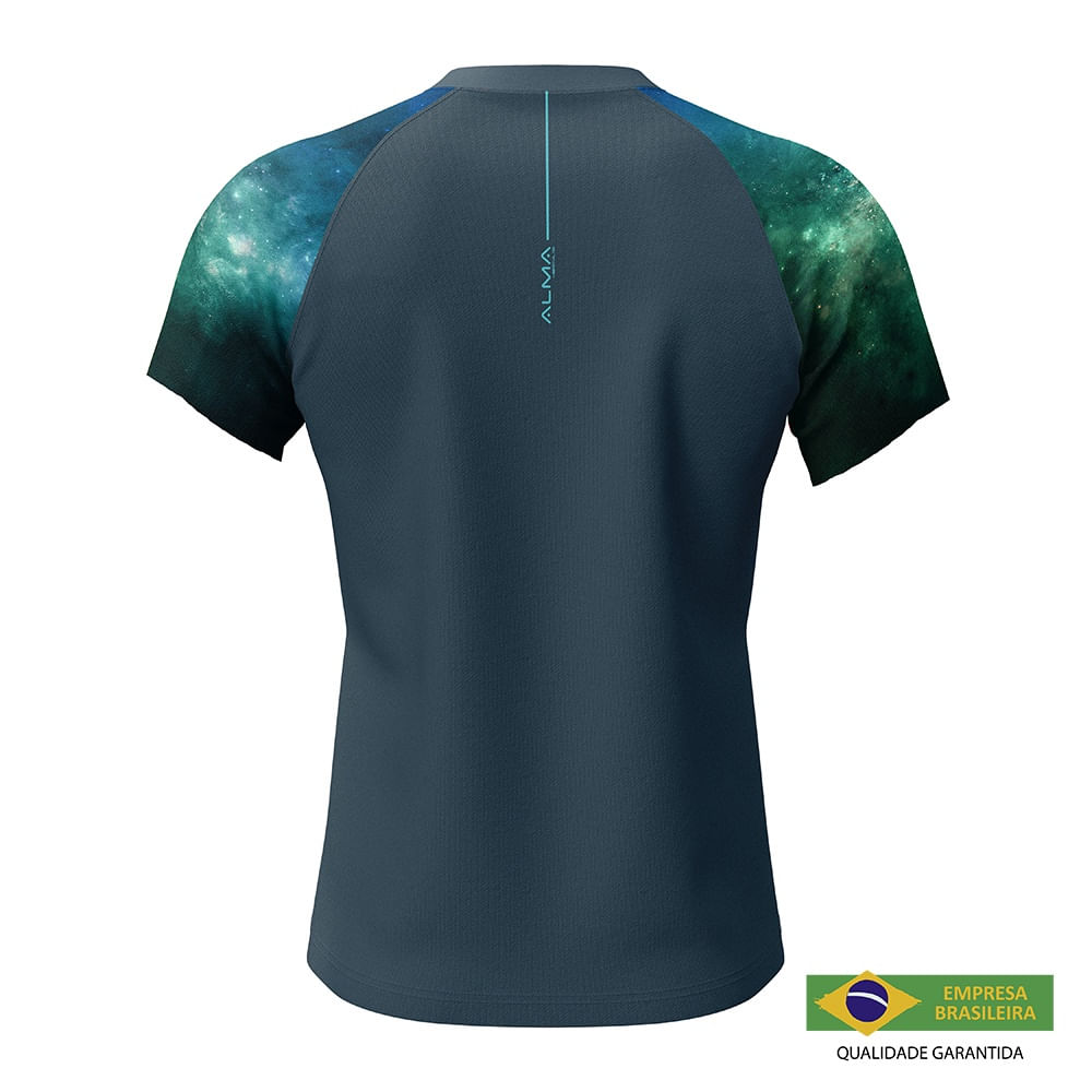 Camisa Beach Tennis Proteção Uv50 Alma Genius Verde em Promoção ...