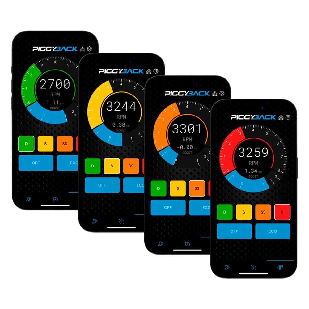 PiggyBack Modulo Chip Aumento Potencia Torque One Motor Turbo Stage ...