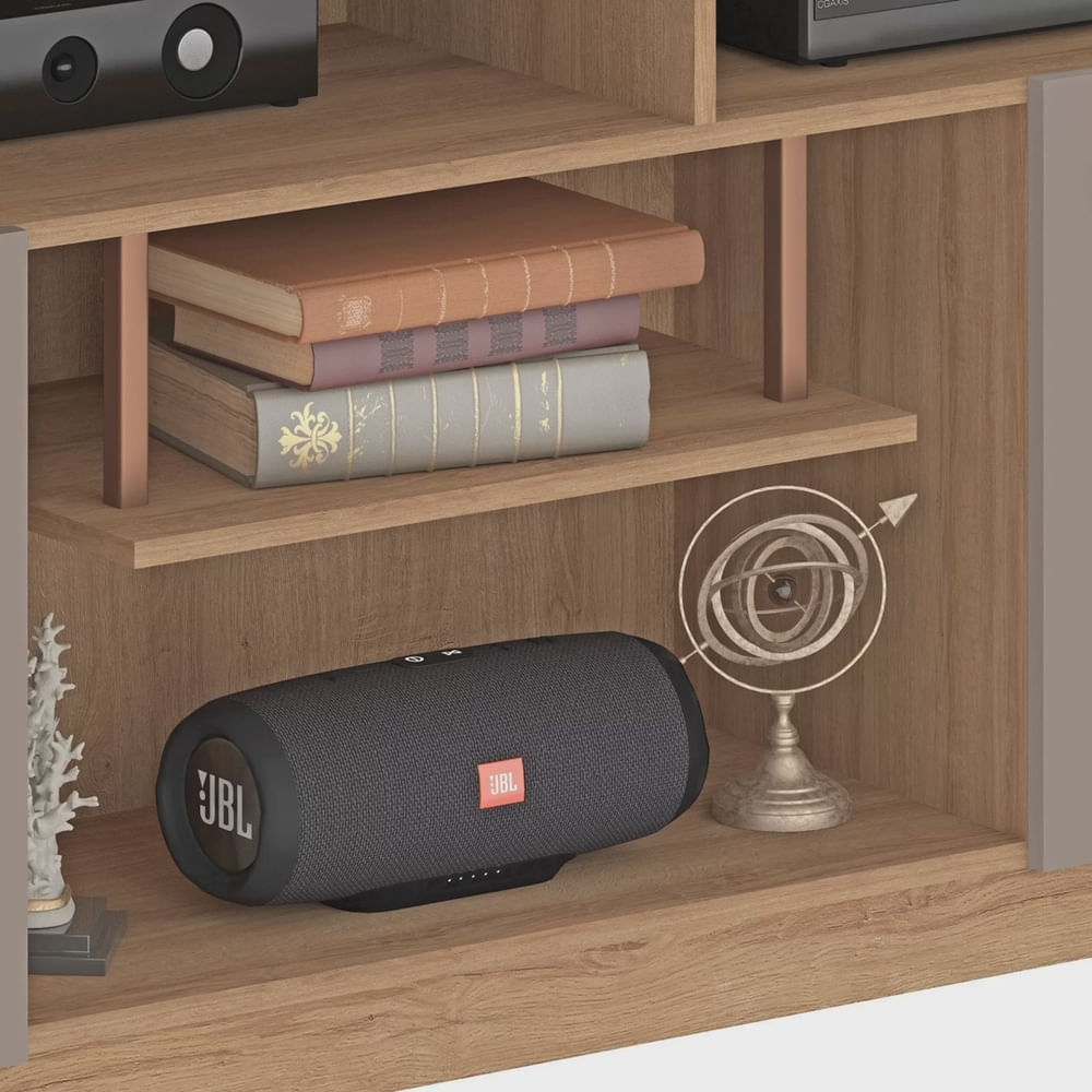 Rack para Tv 60 Polegadas 2 Portas 160cm Otto em Promoção | Ofertas na ...