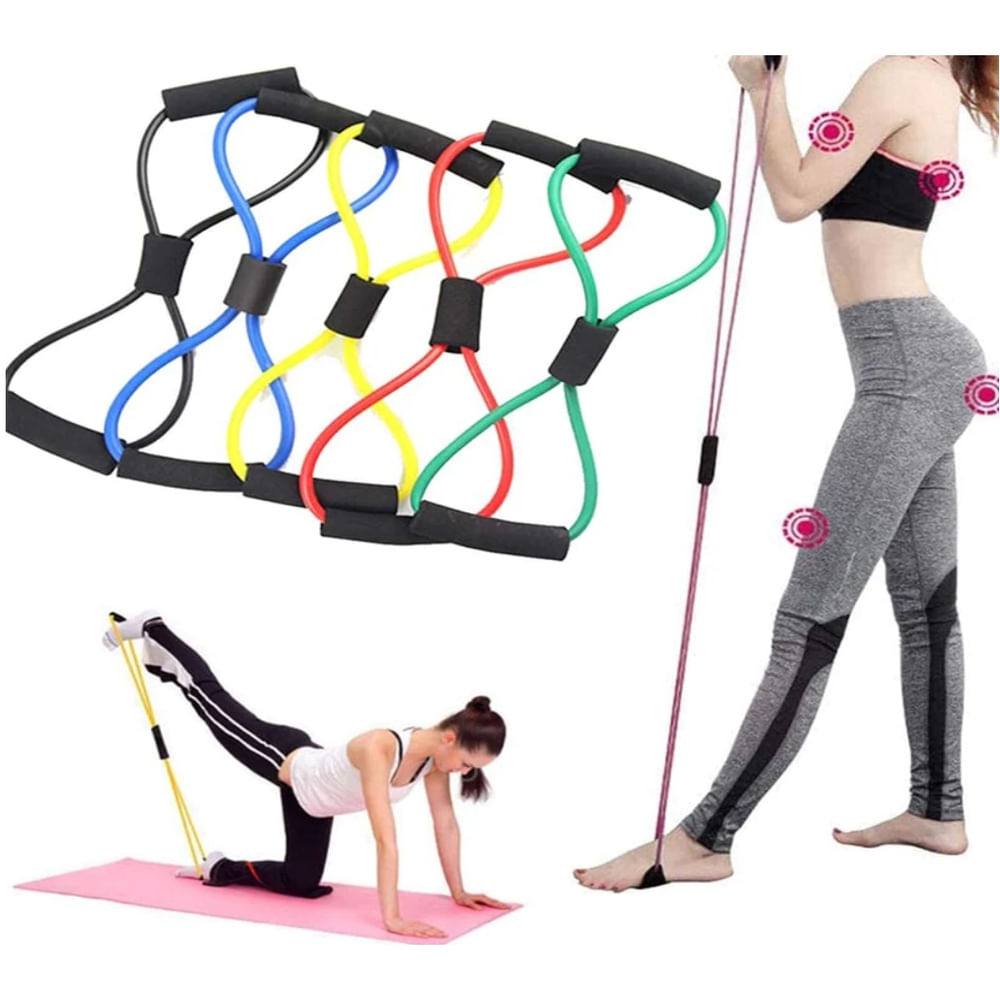 Elástico Tensão Multifuncional Cross Tube - Cor Verde em Promoção ...