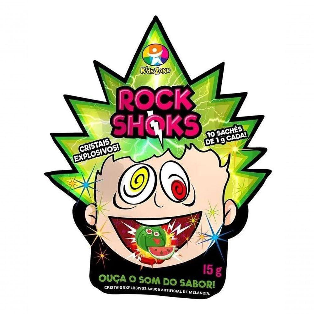 Bala Kids Rock Shoks - Kids Zone Display Com 12 Unidades em Promoção ...