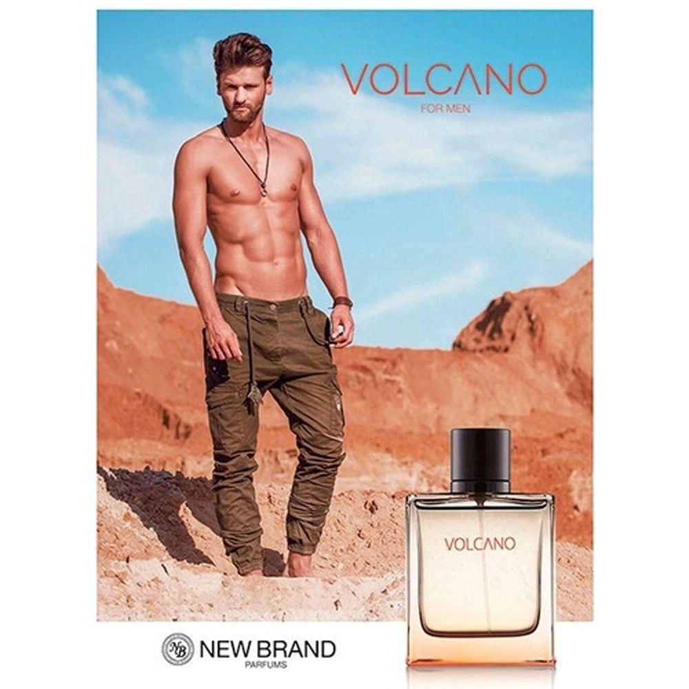Perfume Prestige Volcano New Brand Edt Masculino 100ml em Promoção ...
