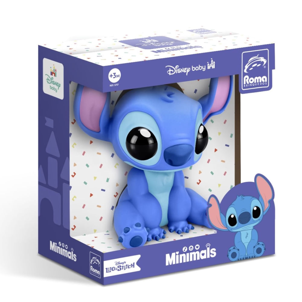 Boneco Lilo & Stitch Em Vinil 15cm Minimals Filhote Disney em Promoção ...