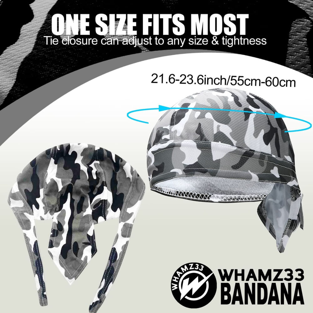 Gorro Doo Rags WHAMZ33 W para homens Head Wraps Dew Rags Bandana em ...