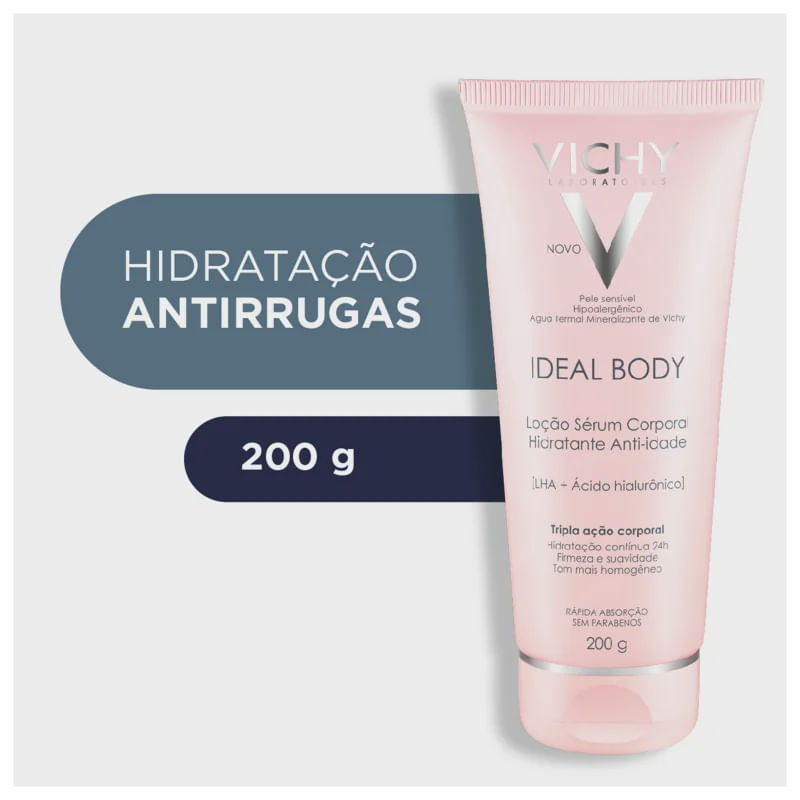 Vichy Ideal Body - Loção Hidratante Corporal 200g em Promoção | Ofertas ...