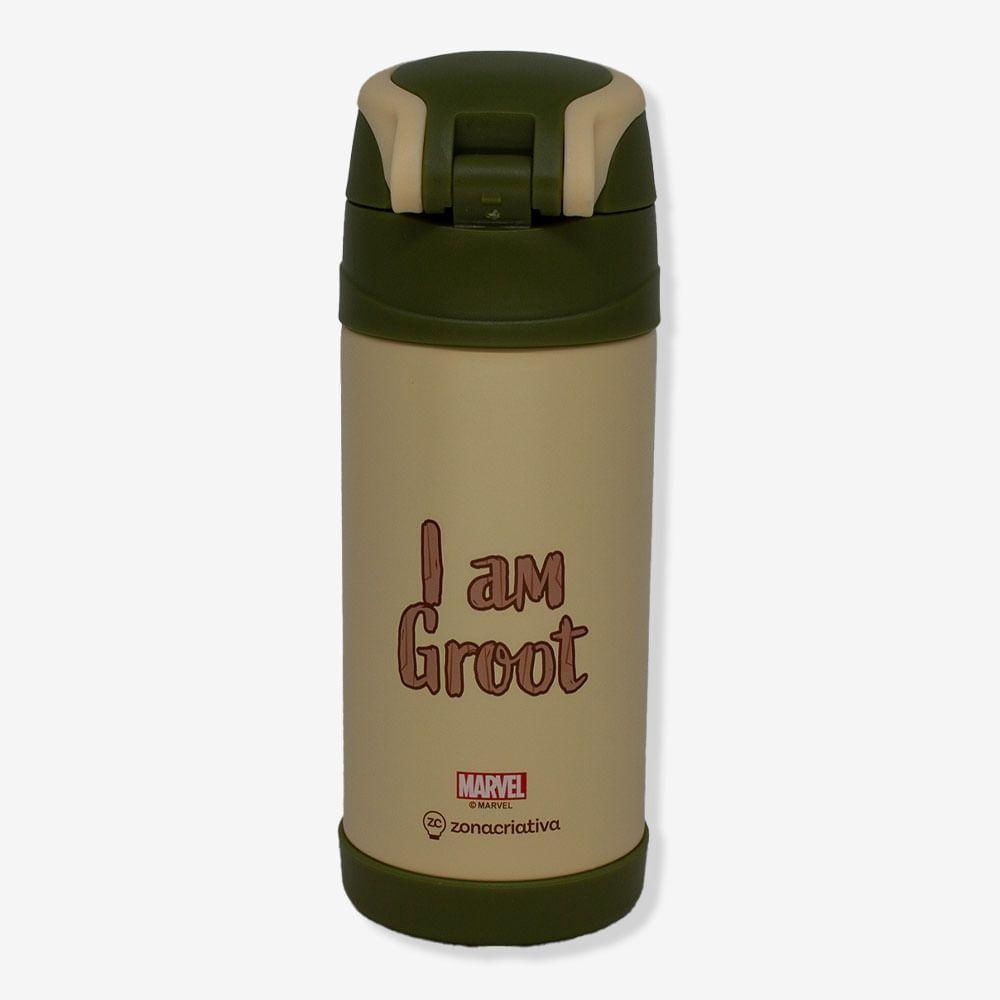 Garrafa Térmica Infantil Top Handle Groot Marvel em Promoção | Ofertas ...