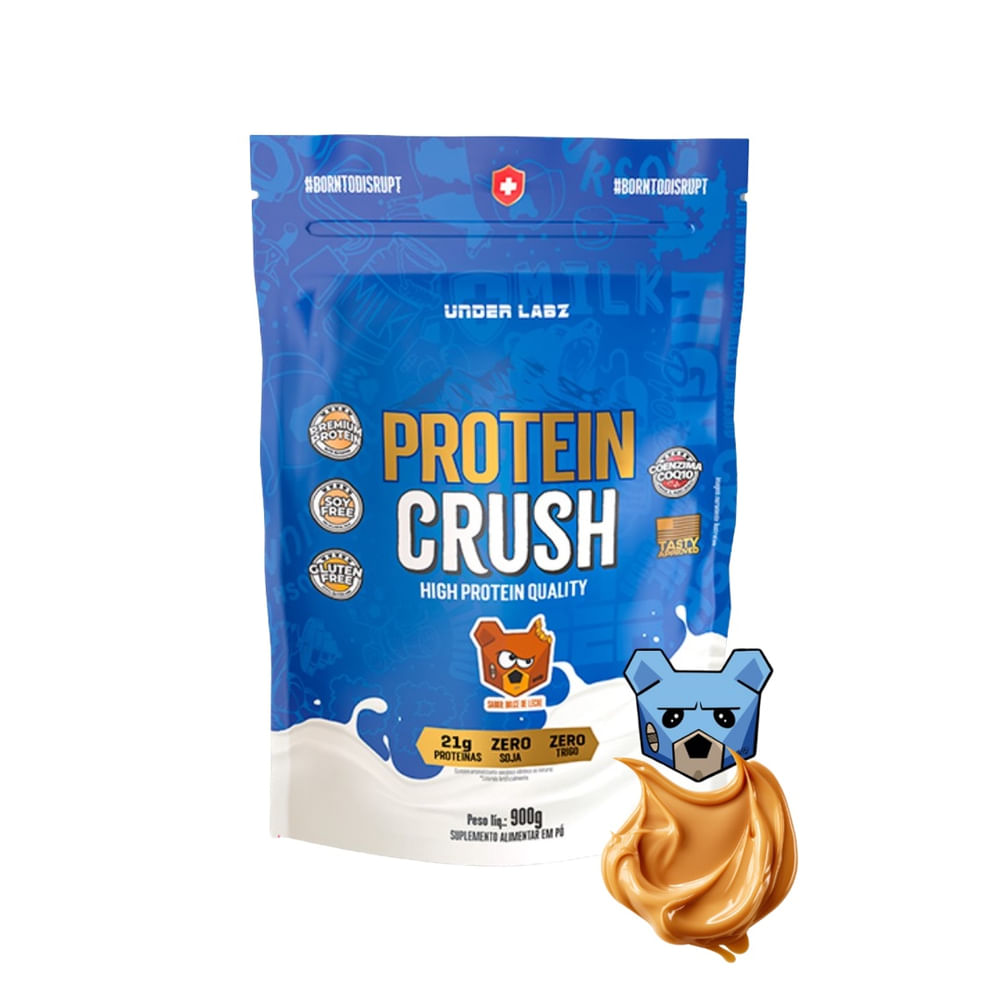 Whey Protein Crush 100% Coq10 Refil 900g Under Labz Original em ...