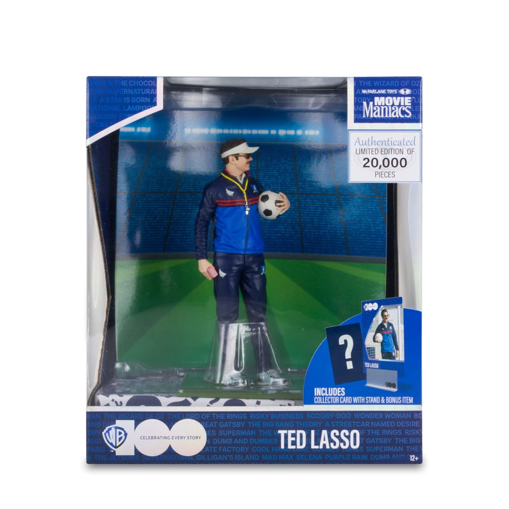 Figura de ação McFarlane Toys Movie Maniacs 7 Posed Ted Lasso em ...