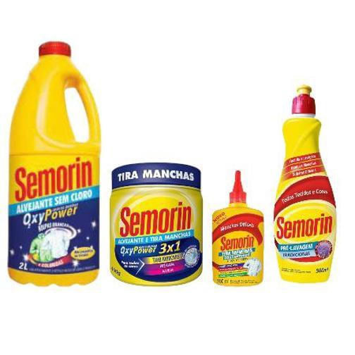 Kit Semorin: Semorin Alvejante Sem Cloro 2L + Tira Manchas em Promoção ...