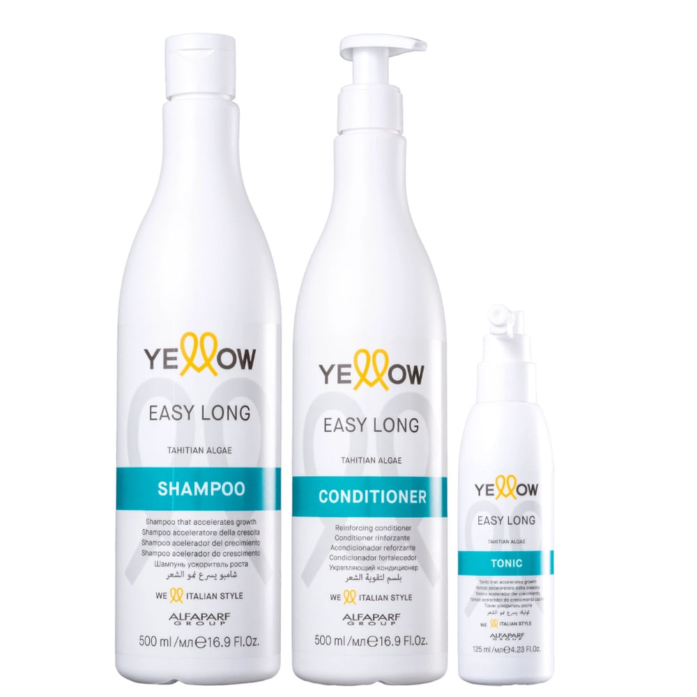 Kit Yellow Easy Long Completo (3 Produtos) em Promoção | Ofertas na ...