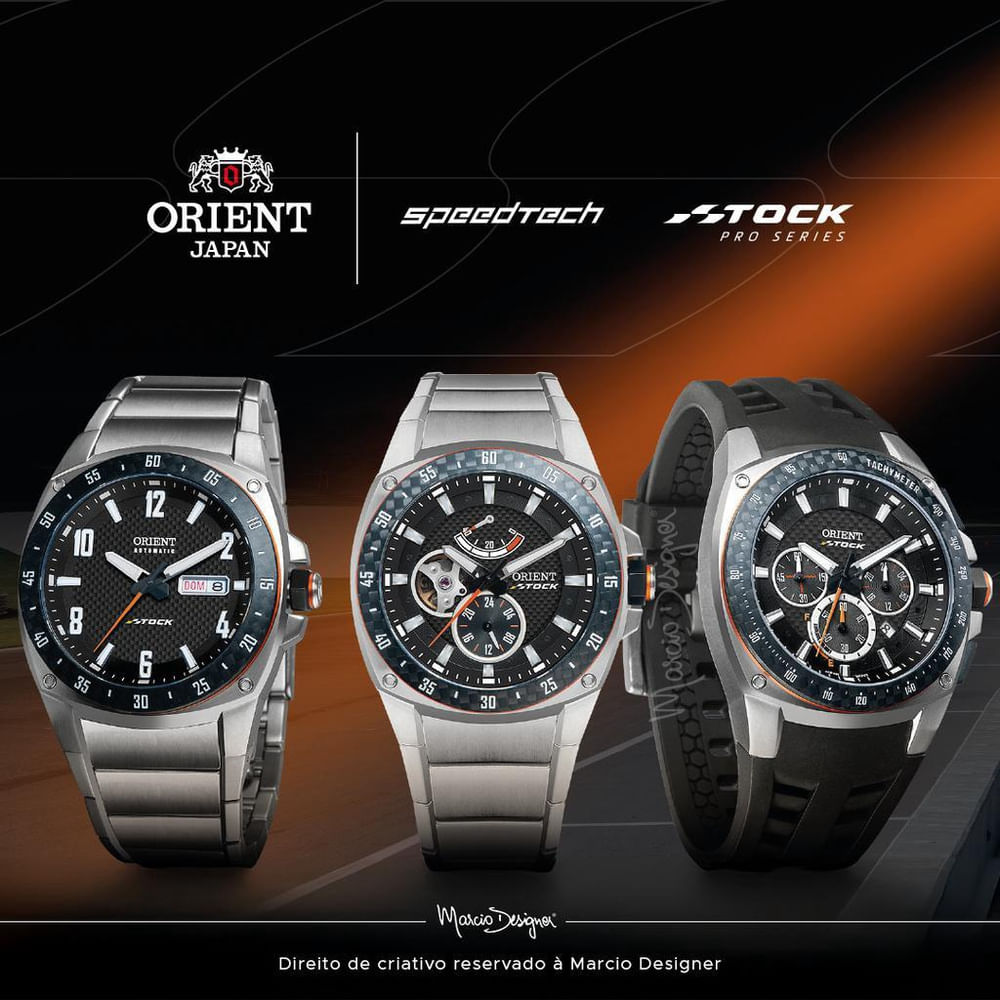 Relógio Orient Stock Car Speedtech Solar - Mbttc018 P1Sx em Promoção ...
