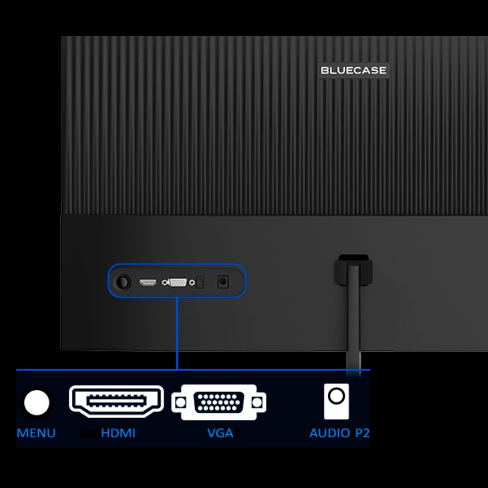 Monitor Gamer Bluecase 23,8 BM24FFH1GW 75Hz 5ms Full HD hdmi em ...