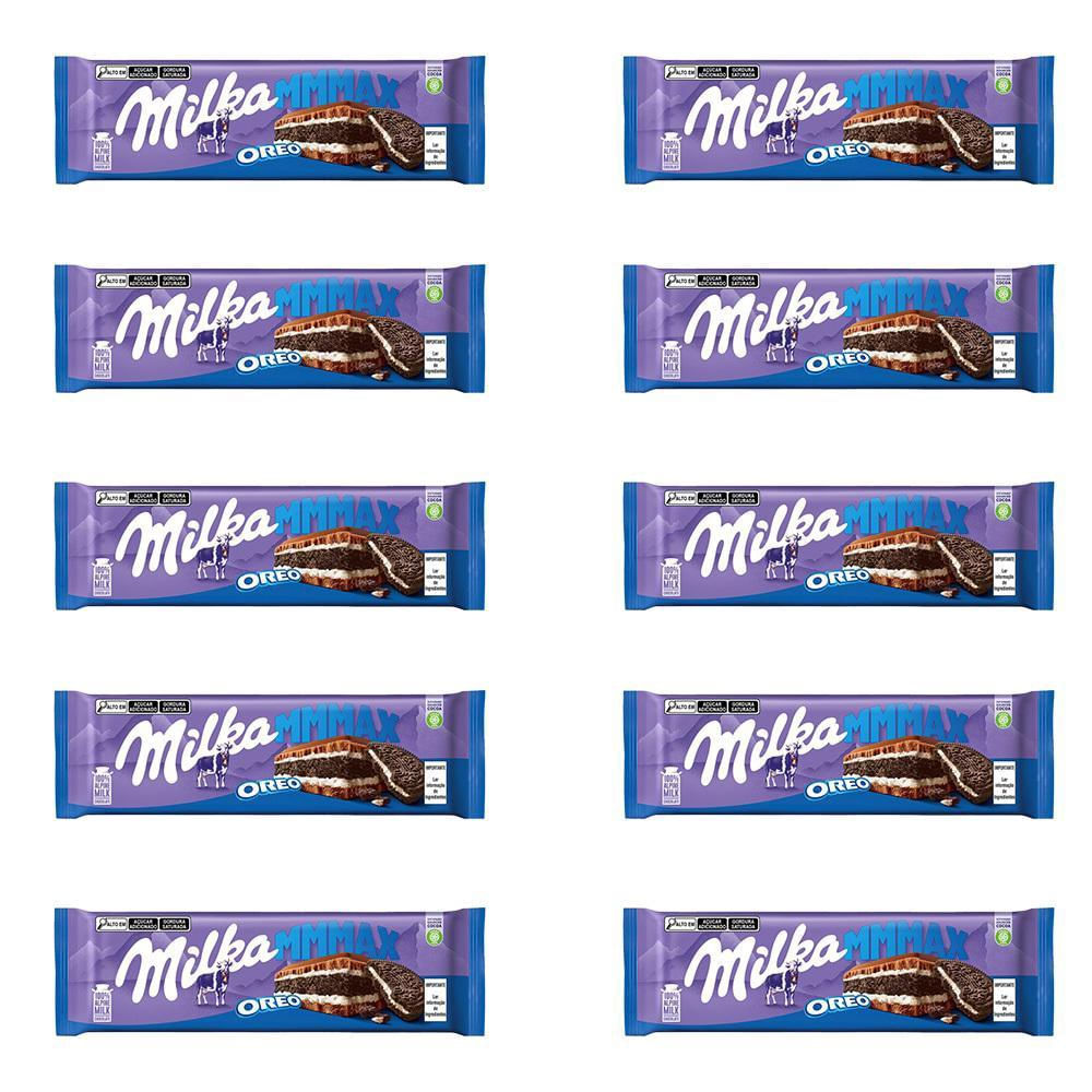 Chocolate Milka Oreo Grande Kit 10 Barras De 300G em Promoção | Ofertas ...