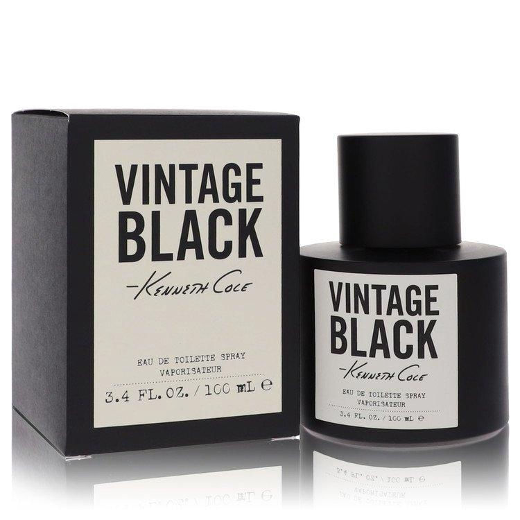 Perfume/Col. Masc. Vintage Black Kenneth Cole 100 ml Eau De Toilette em ...