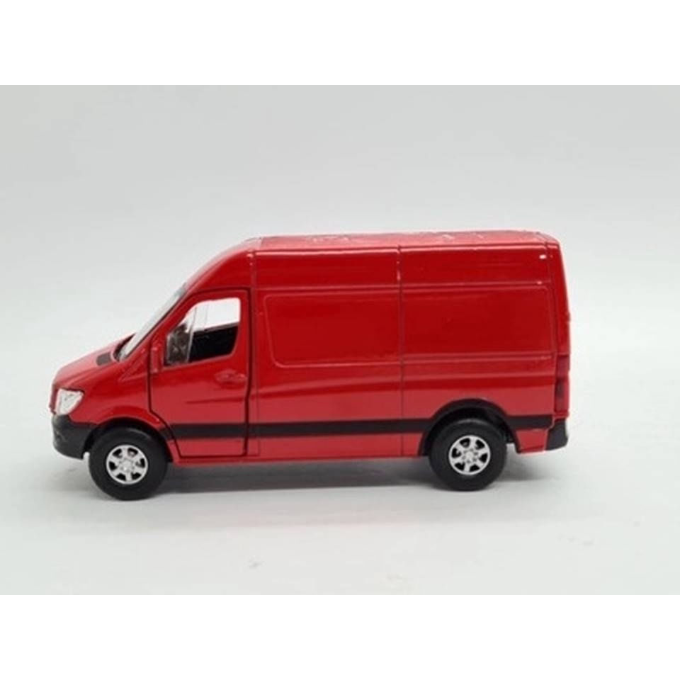 Miniatura Van Mercedes Sprinter 2015 Welly 1/48 Metal e Fricção ...
