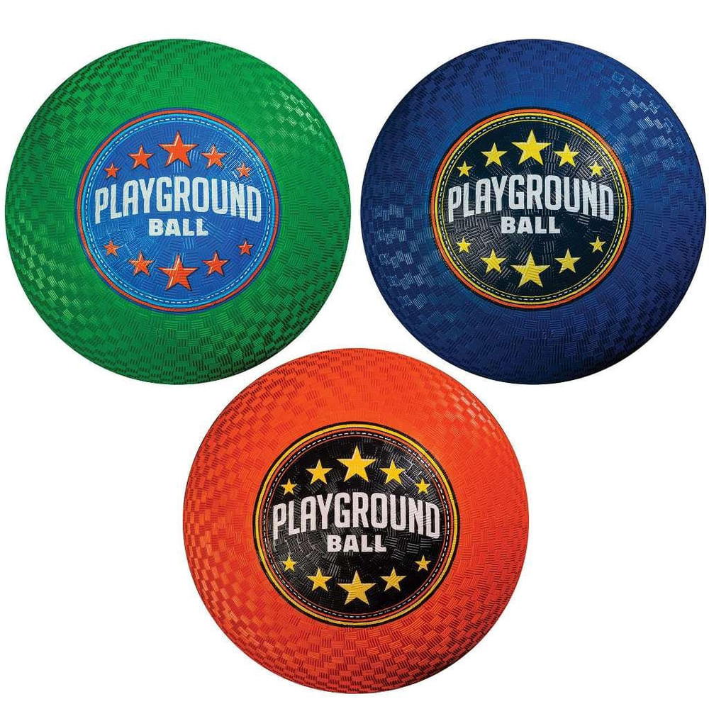 Playground Balls Franklin Sports Rubber Kickball 8,5 cm, pacote com 6 ...