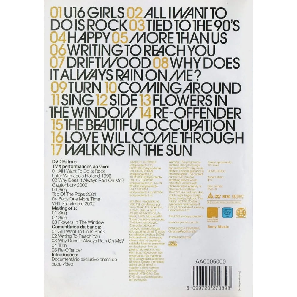 Dvd travis - singles em Promoção | Ofertas na Americanas