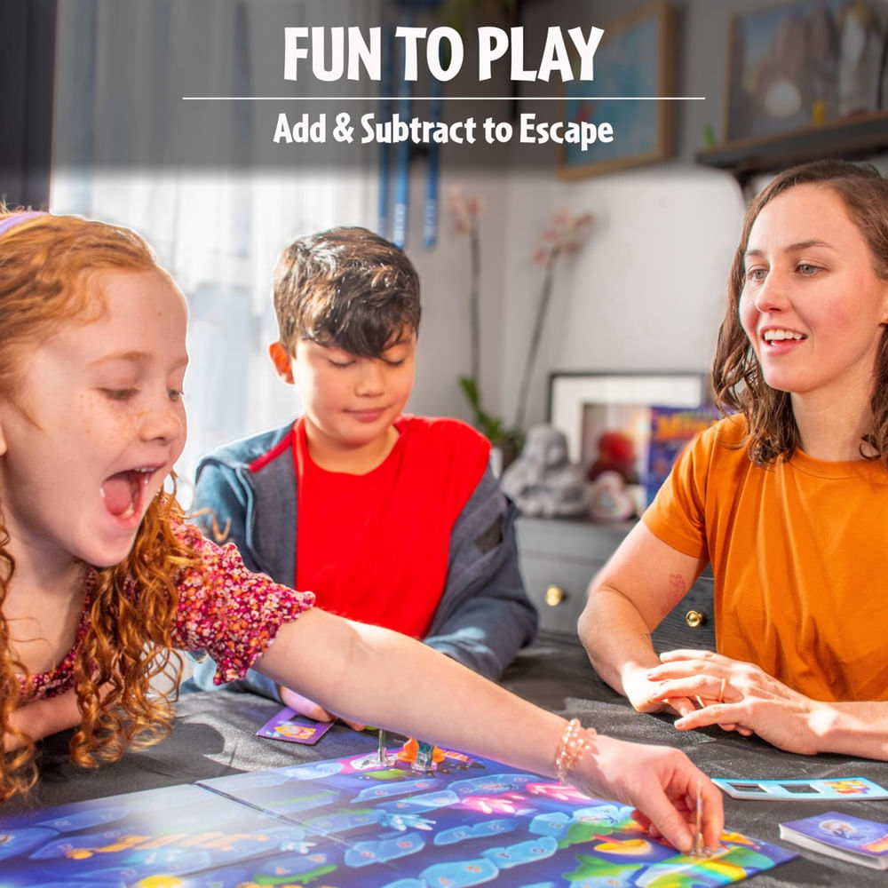 Jogo de Tabuleiro ThinkFun Math Path Monster Math Skills Kids em ...